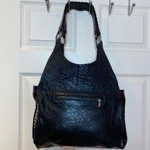 Kippys | Bags | Authentic Kippys Swarovski Leather Handbag Euc | Poshmark